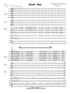 Rhoda Map – Full Score – Kendor Music Publishing