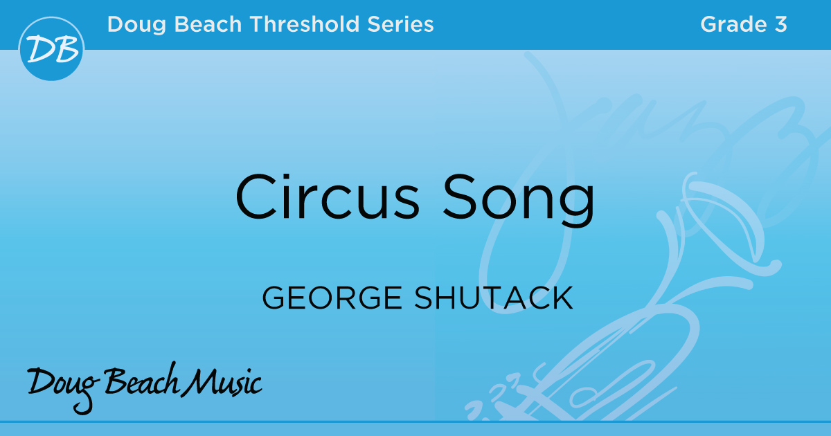 Circus Song – Full Score – Kendor Music Publishing